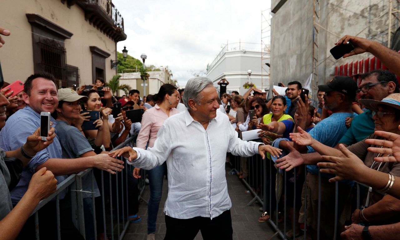 New leftist president promises transformation of Mexico