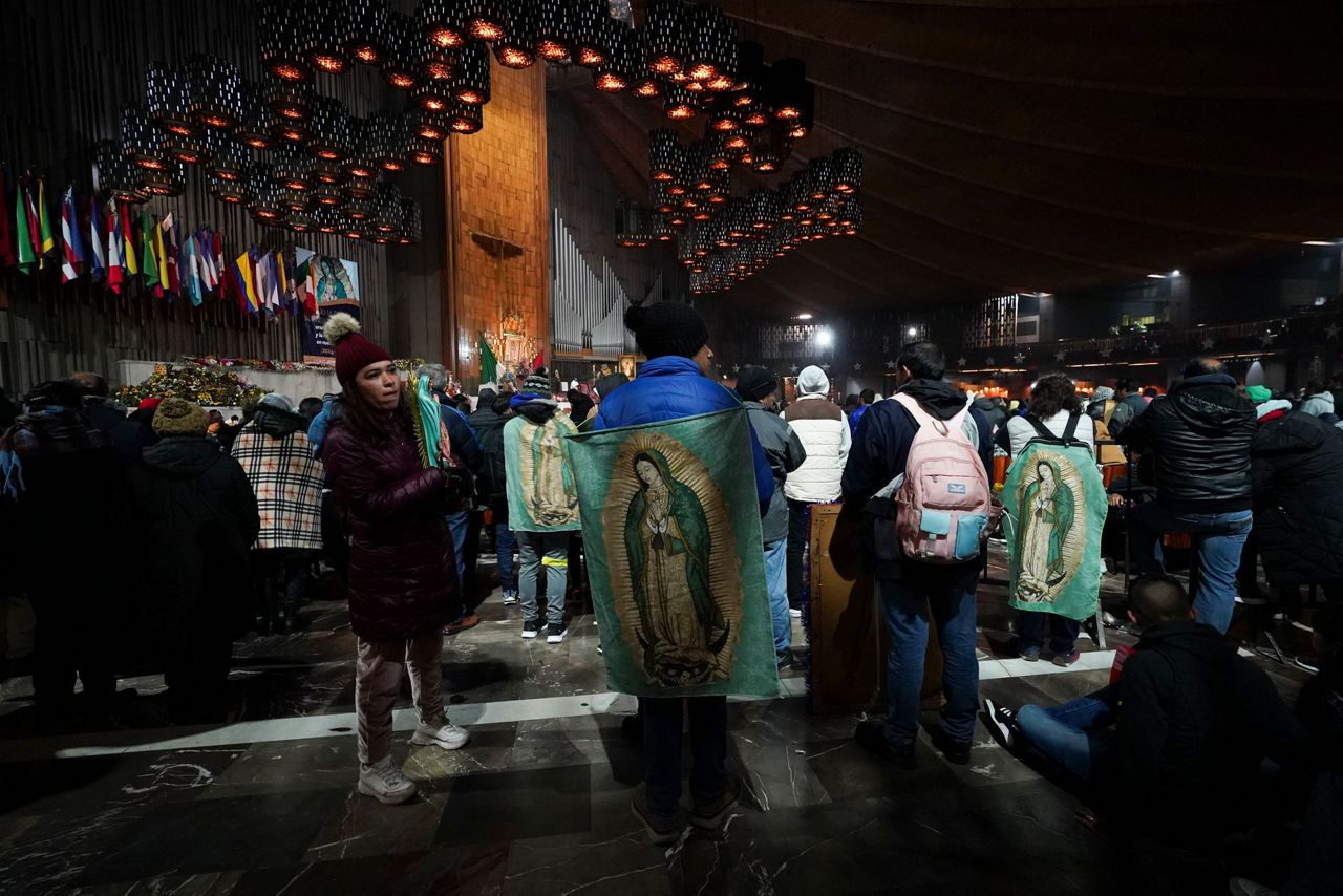 Thousands gather to honor Mexico's Virgen of Guadalupe on anniversary ...