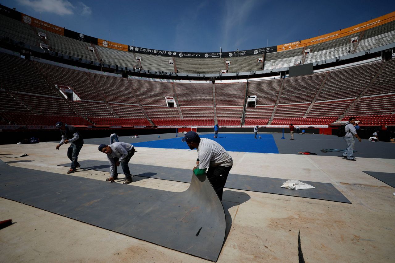 Mexico City bullring to host Federer- Zverev tennis match