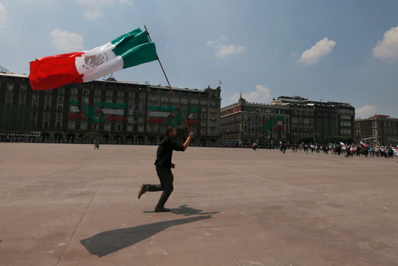 Mexican leader: Protesters welcome to camp near his office