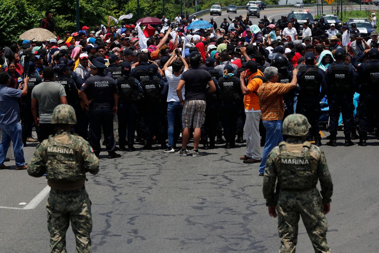 Mexico claims success in stopping migrants; activists say no