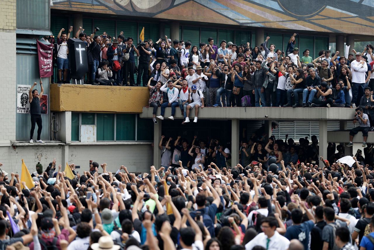 50 years after student massacre, Mexico students strike