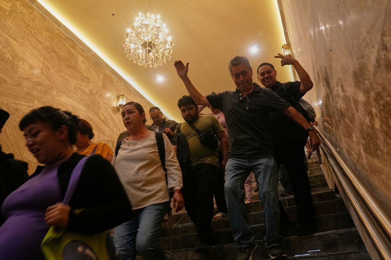 Mexico City installed a chandelier in its metro for the World Cup. Then ...