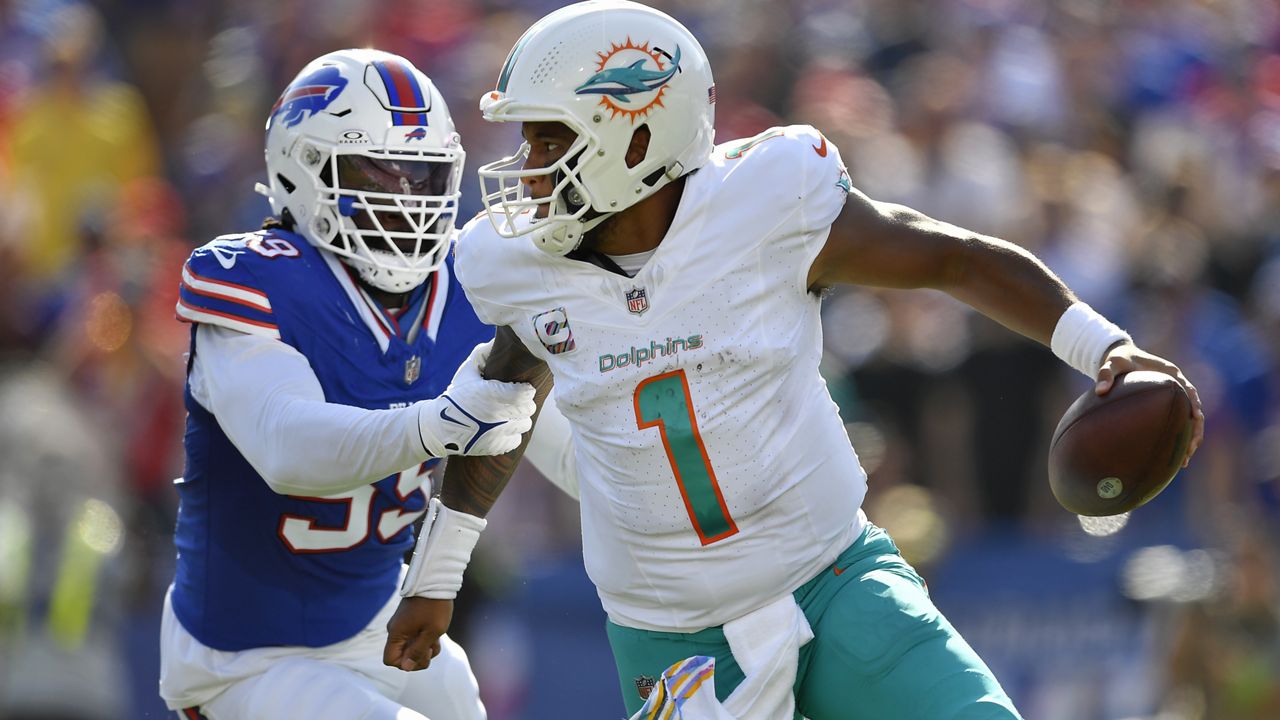Buffalo Bills deal Tua Tagovailoa, Miami Dolphins 1st loss