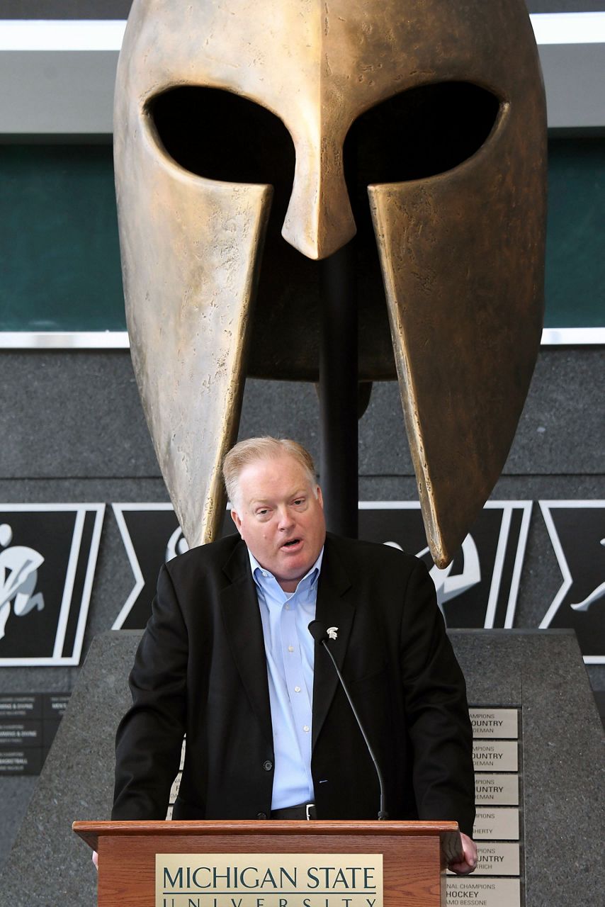 Michigan State introduces Beekman as AD