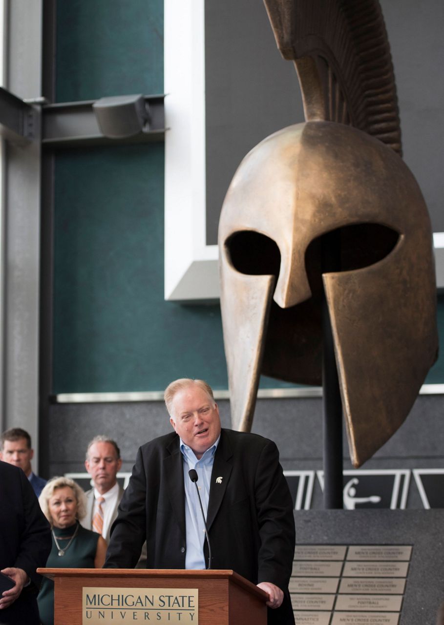 Michigan State introduces Beekman as AD