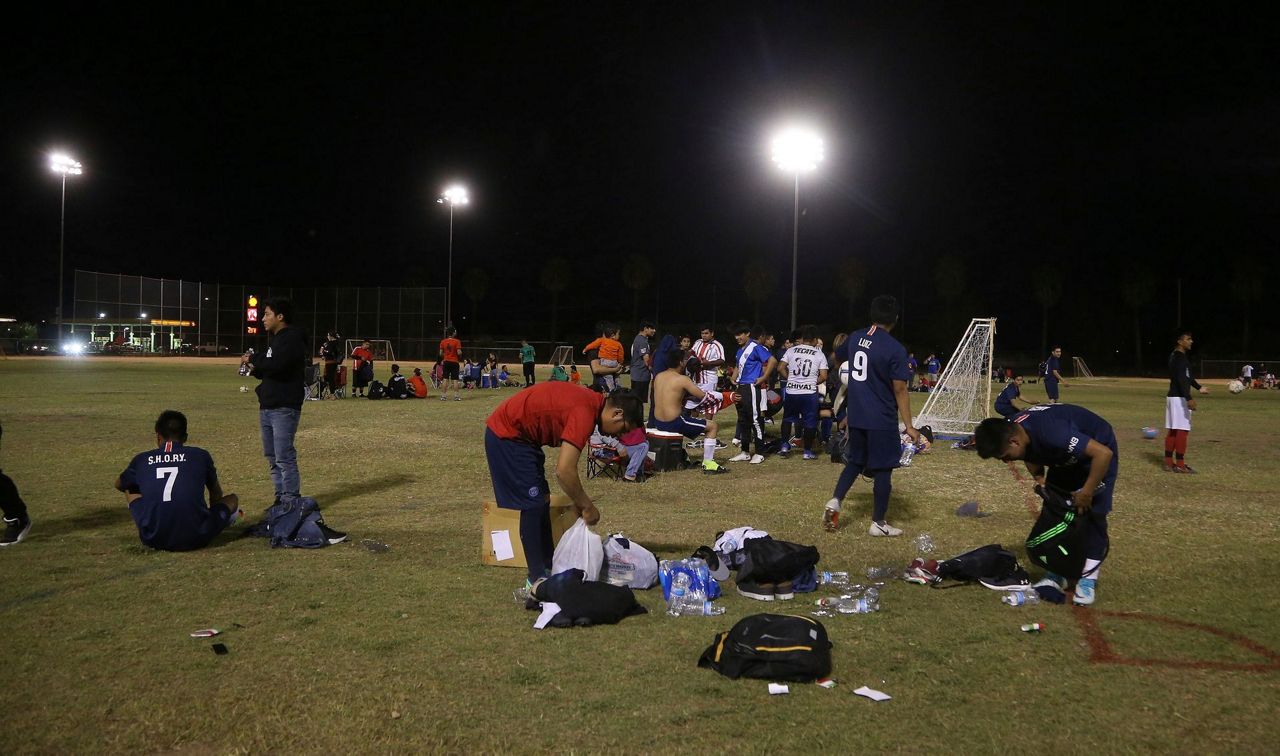 Soccer teams provide support, solidarity for migrants in US