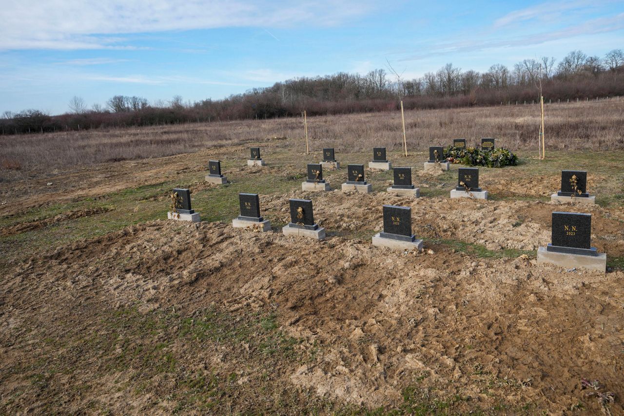 Migrants from Africa and Mideast who died in Bosnia get marble ...