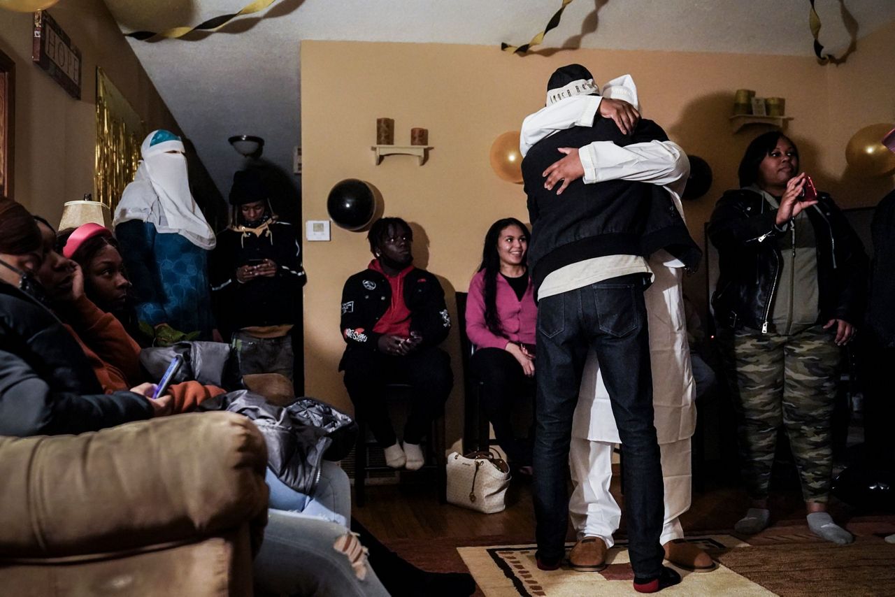 Myon Burrell enjoys 1st days of freedom after prison release