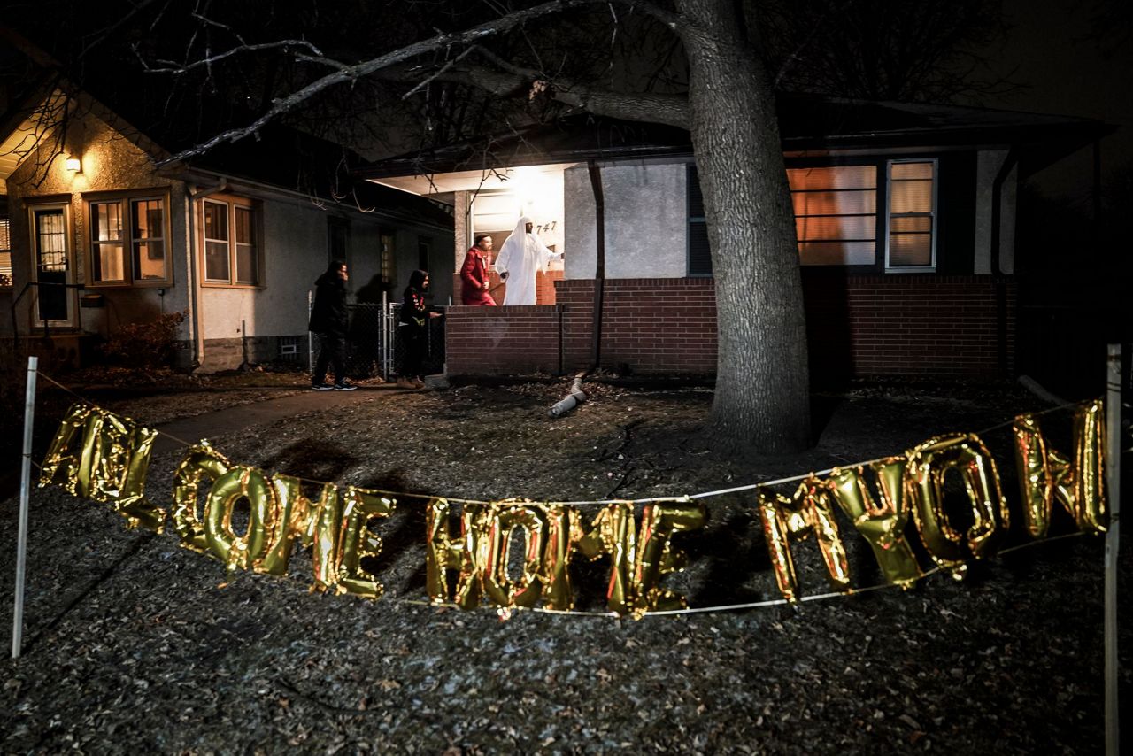 Myon Burrell enjoys 1st days of freedom after prison release