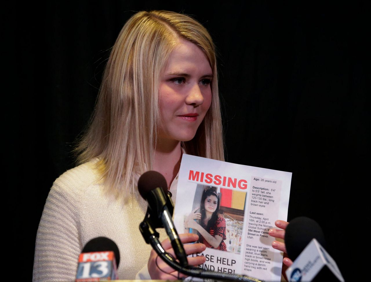 Police: Missing Mexican woman's body found in Utah canyon