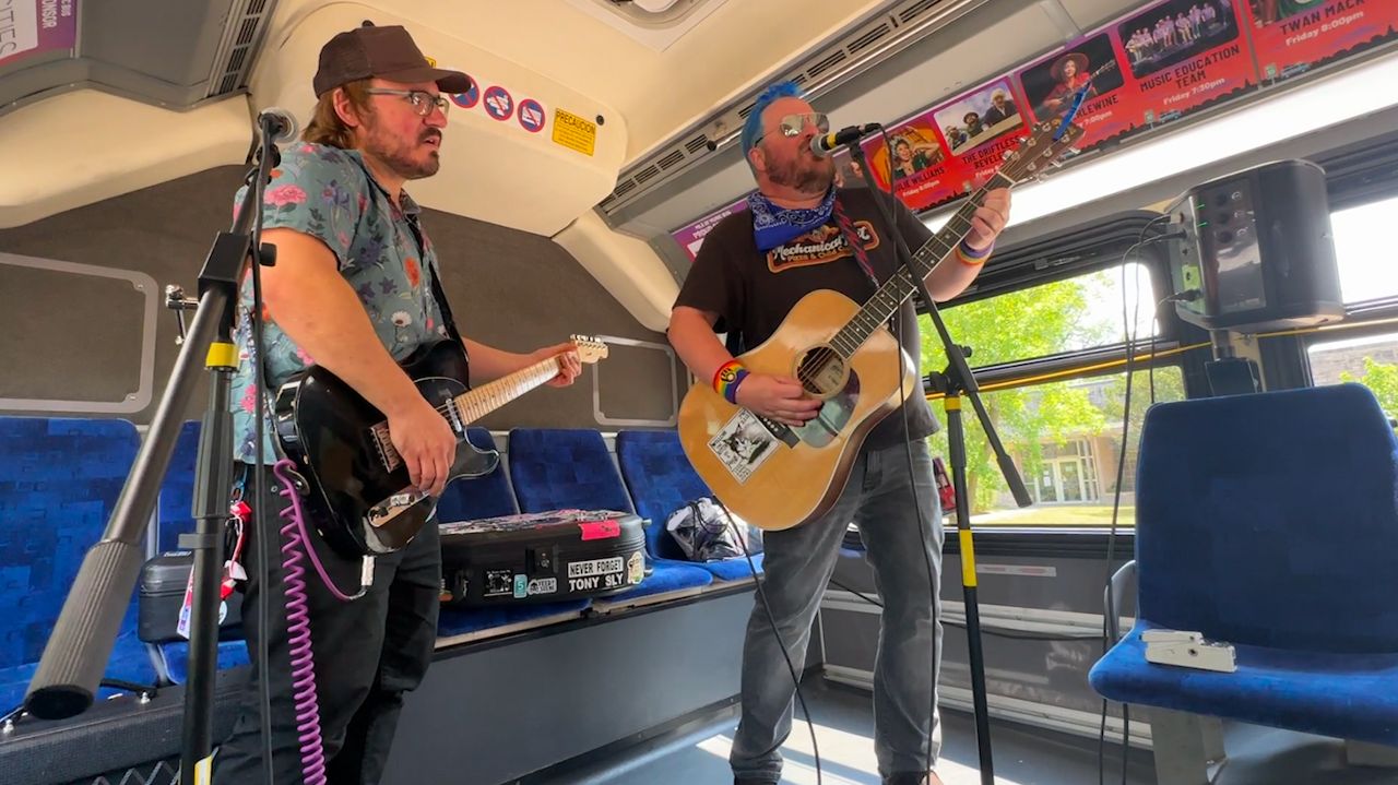 Music on wheels: A rolling stage at Mile of Music