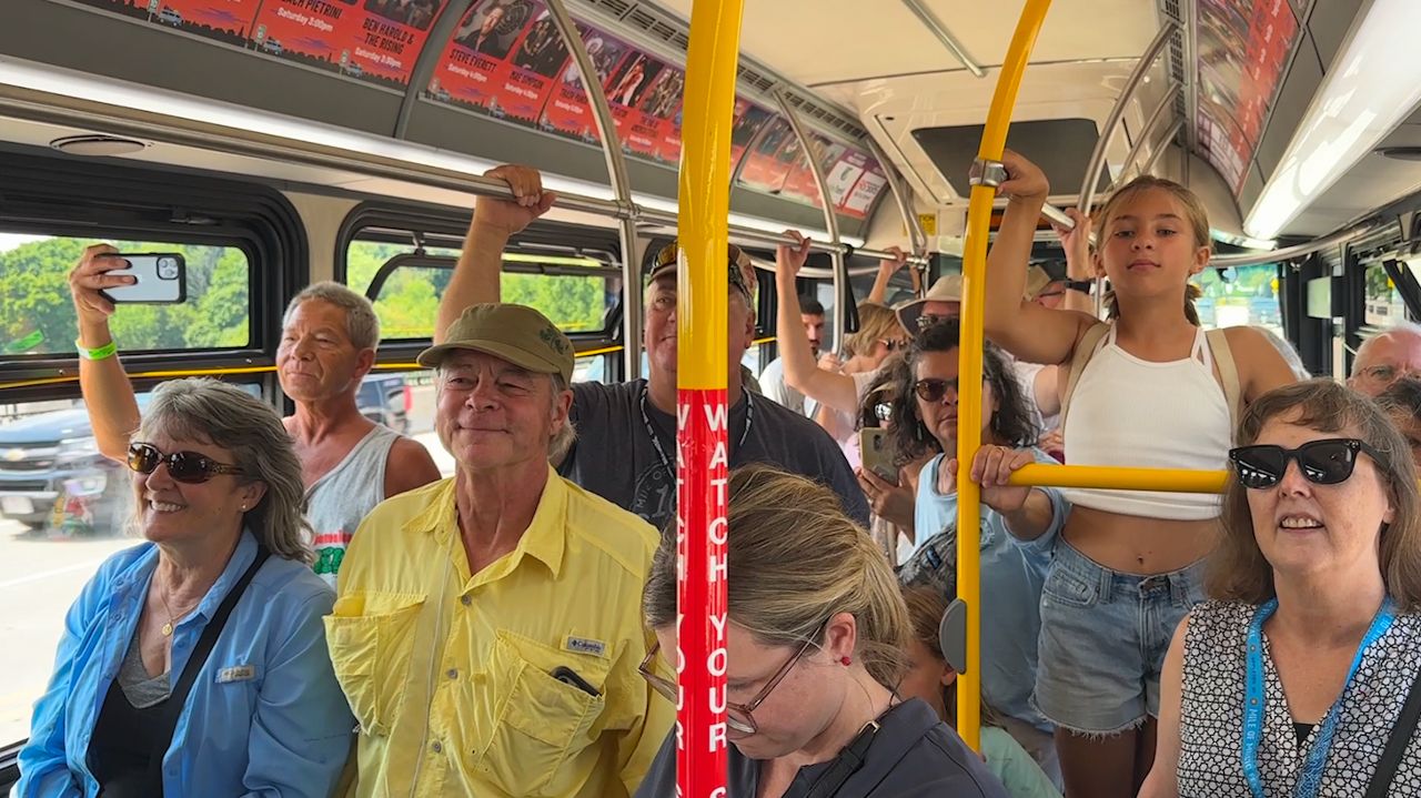 Music on wheels: A rolling stage at Mile of Music