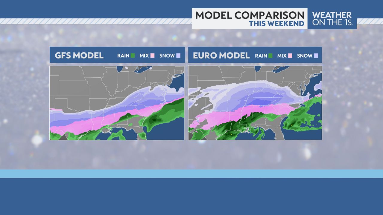 Major winter storm could cripple the Southeast this weekend