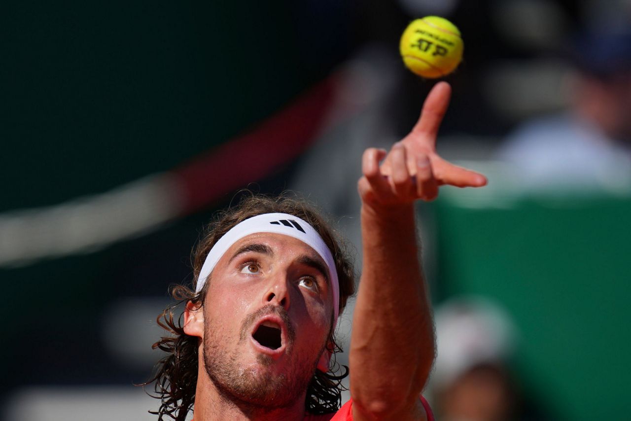 Tsitsipas sweeps aside Ruud to win Monte Carlo Masters for the third time, and then weeps