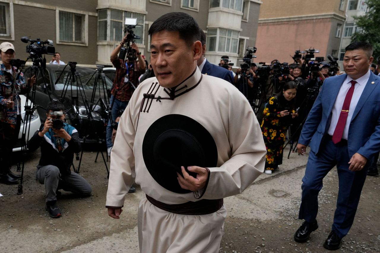 Voting is underway in an election in Mongolia for an expanded 126-seat ...