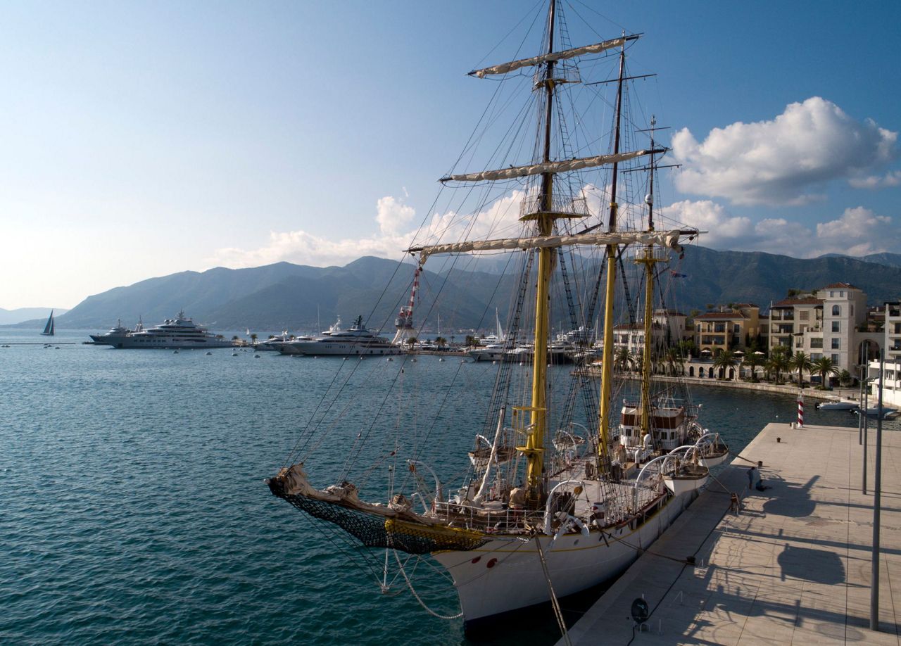 Montenegro, Croatia clash over navy training ship