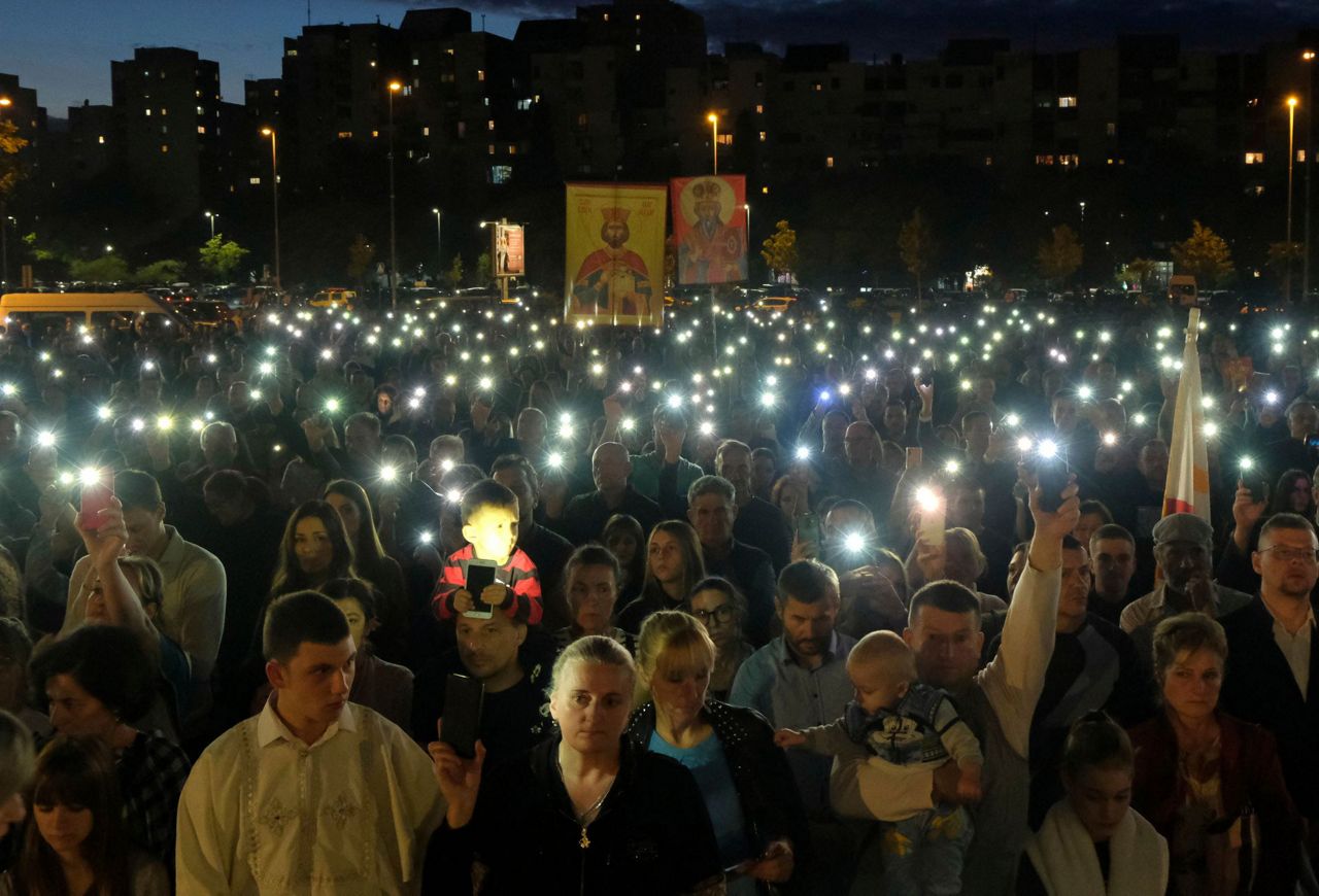 Orthodox Church leads protest against Montenegro pride