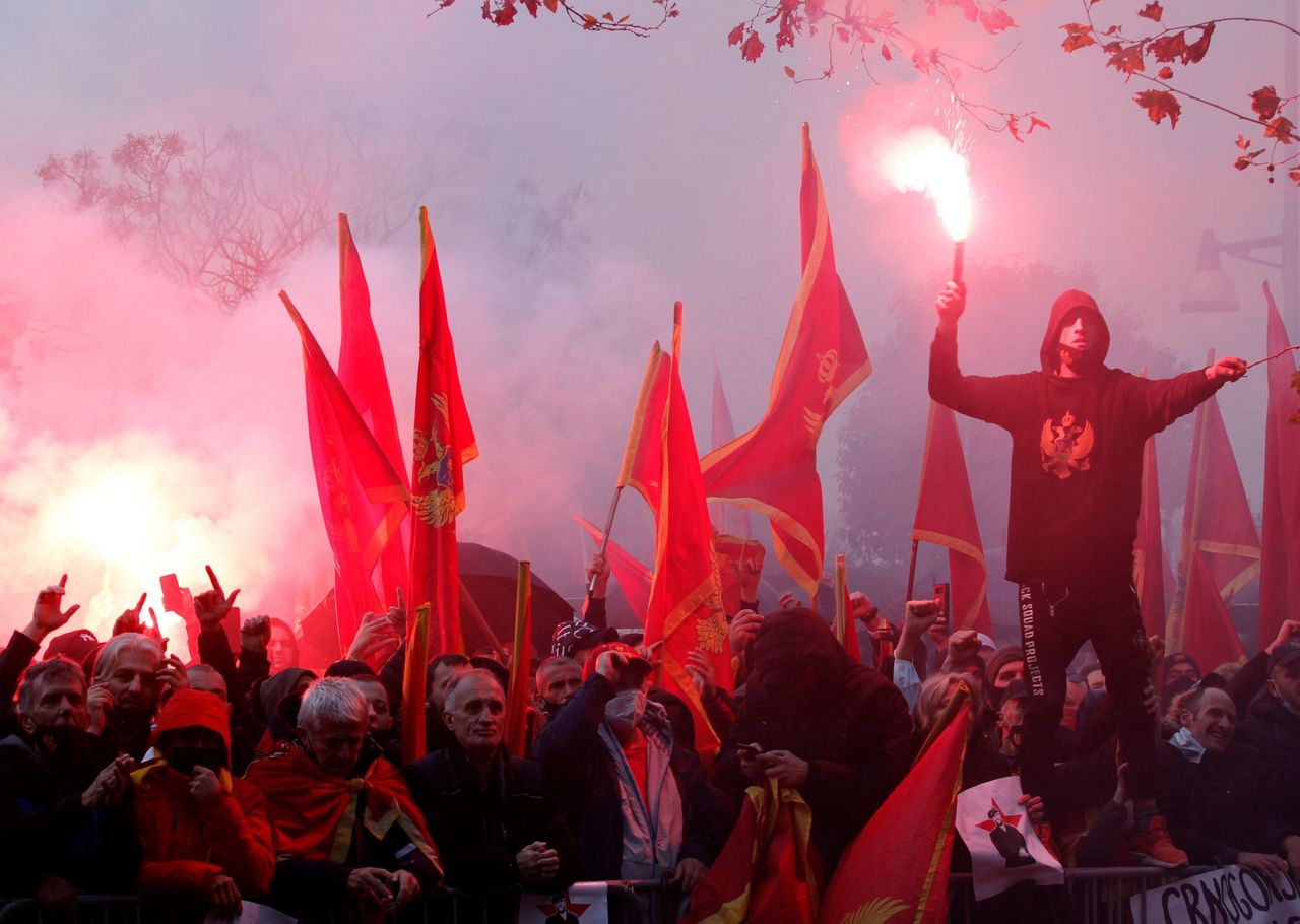 Protests erupt against new Montenegro govt over religion law