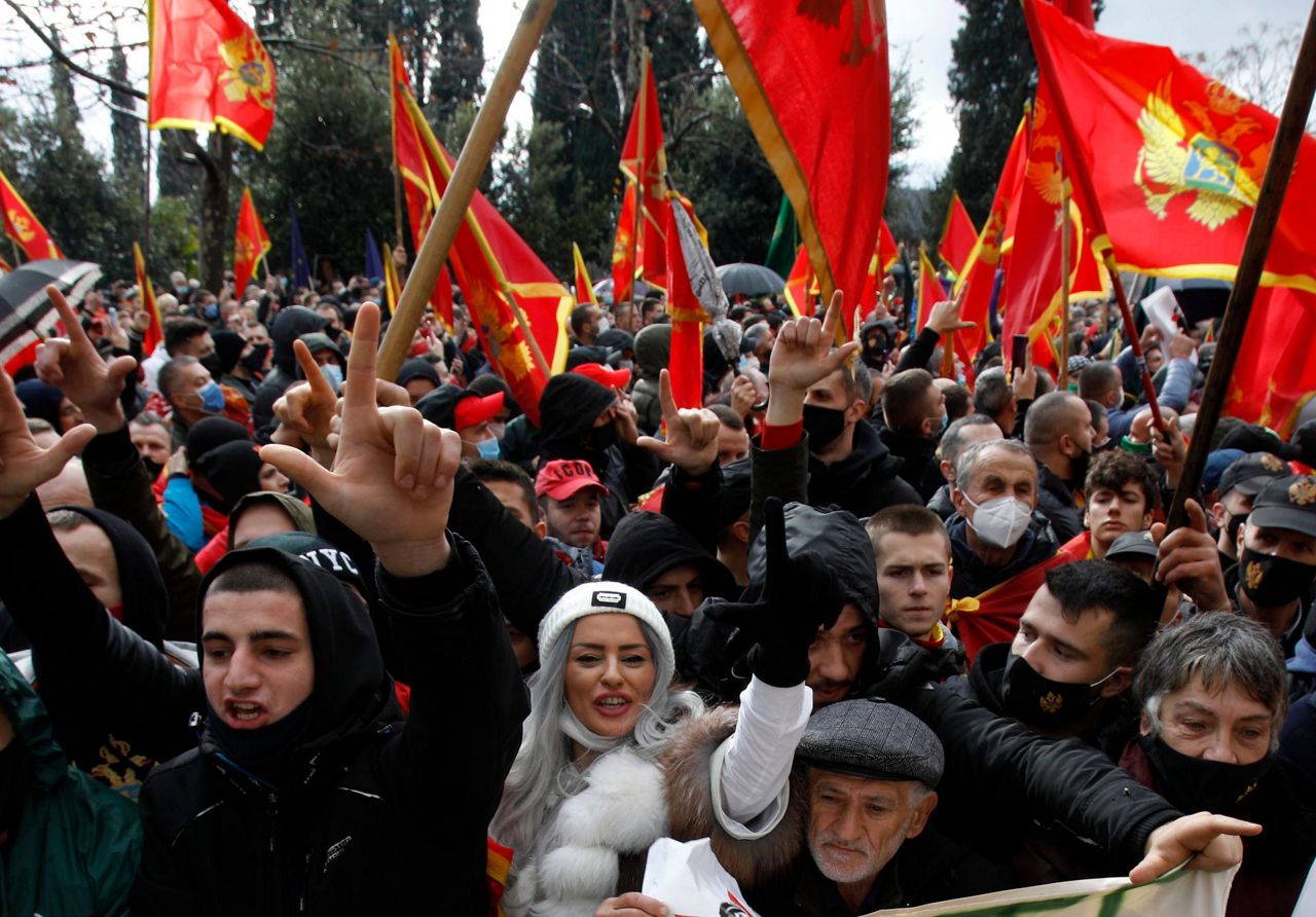 Protests erupt against new Montenegro govt over religion law