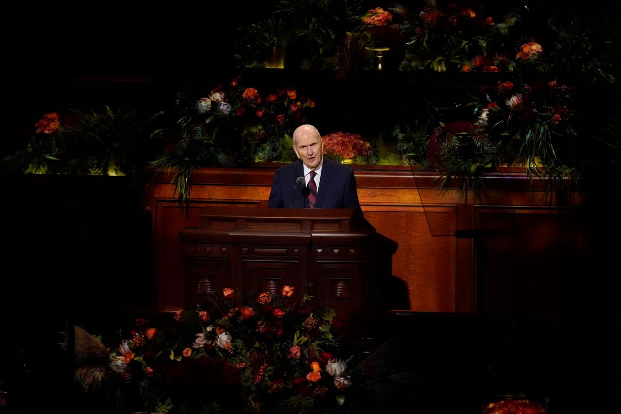 Mormon president thanks members for following COVID guidance
