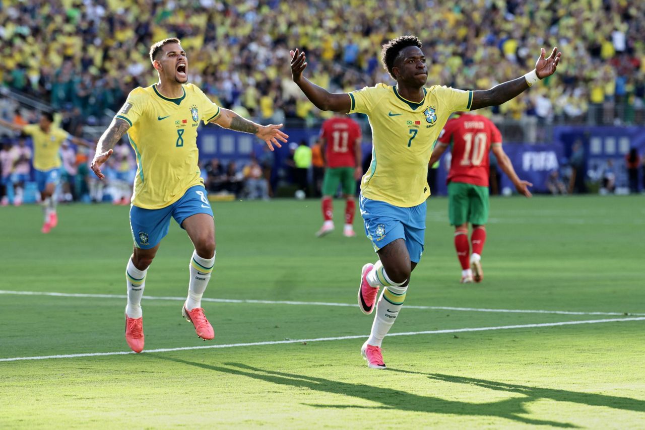 Brazilian soccer fans at the World Cup heed warning not to dress Rocky ...