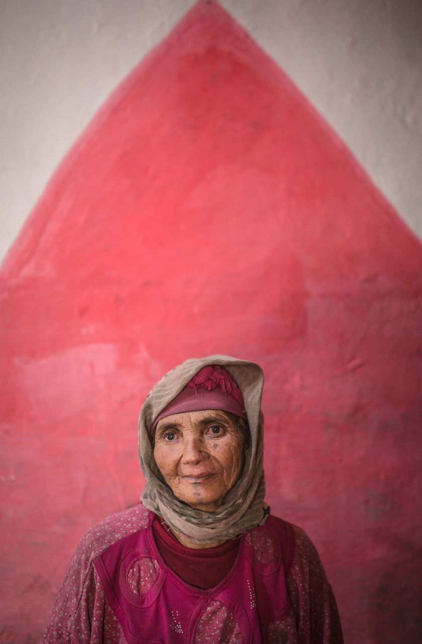AP PHOTOS: In Morocco, tribal tattoos fade with age, Islam