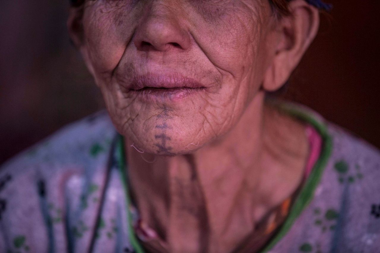 AP PHOTOS: In Morocco, tribal tattoos fade with age, Islam