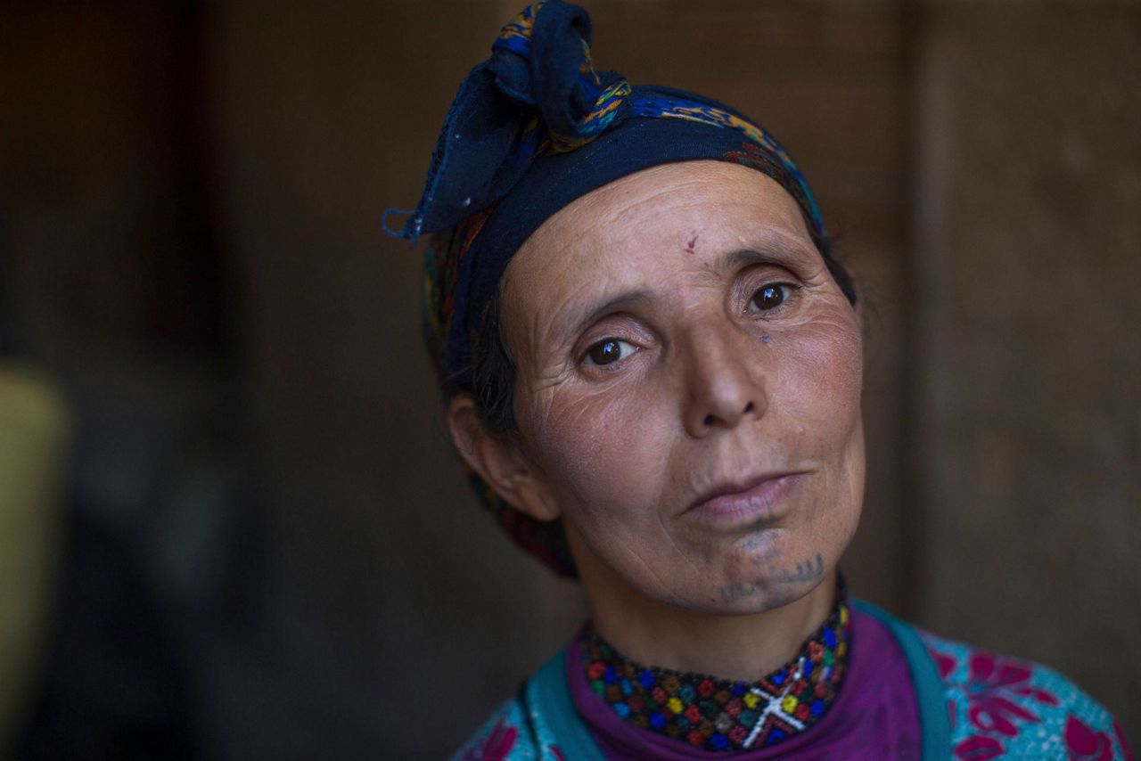 AP PHOTOS: In Morocco, tribal tattoos fade with age, Islam