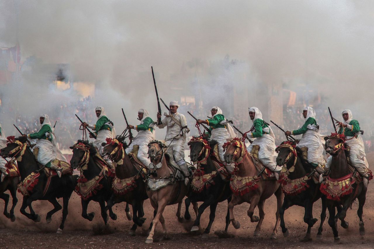 AP PHOTOS: Horseback show keeps Morocco tradition alive