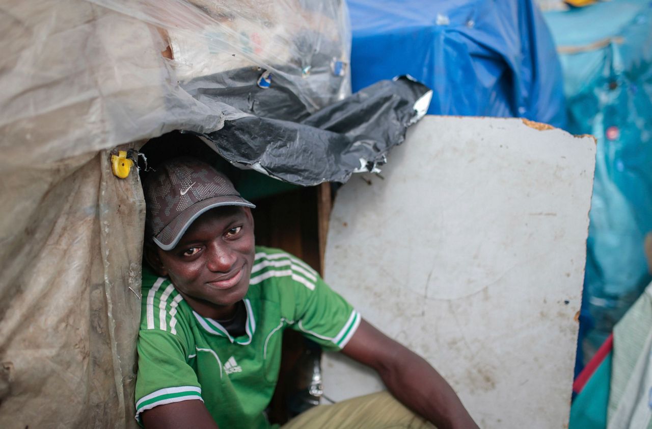 Hunger, lice, filth: Moroccan migrant camp shows challenges