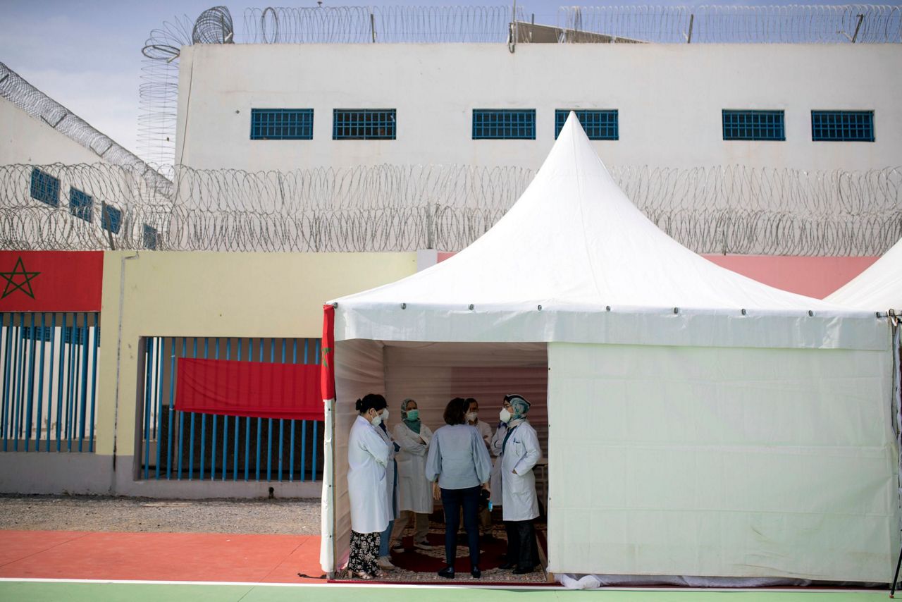 Morocco moves to vaccinate prison inmates 45 and up