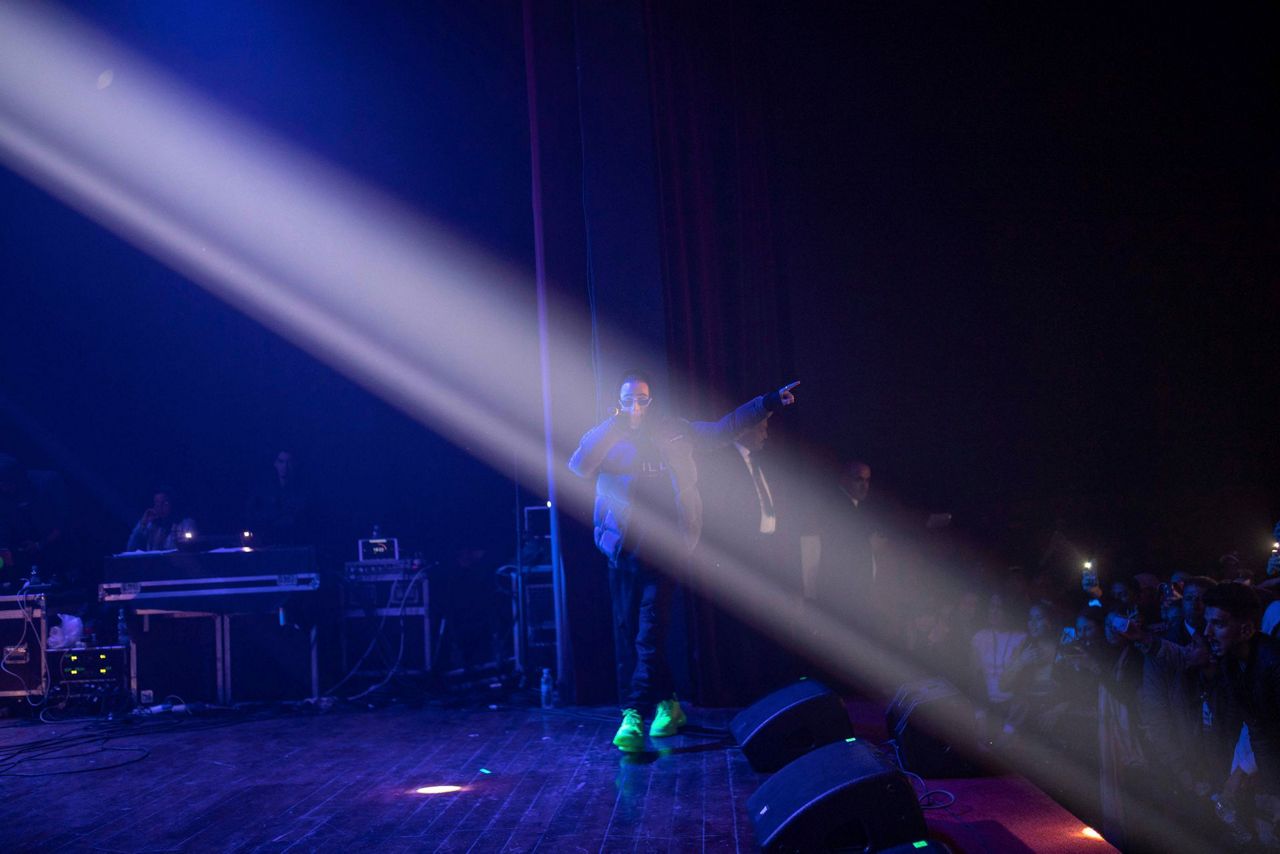 The Latest: Moroccan rapper gets year in prison for video