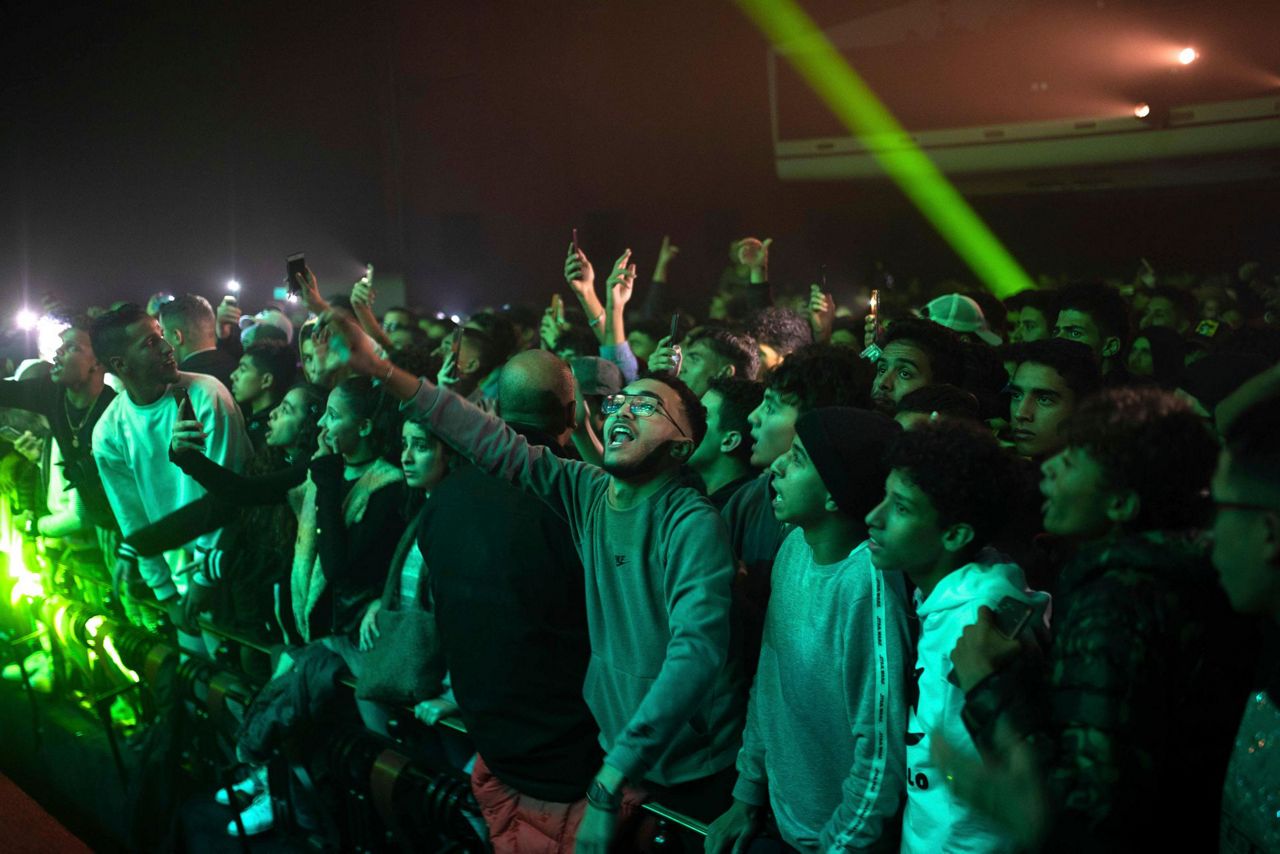 The Latest: Moroccan rapper gets year in prison for video