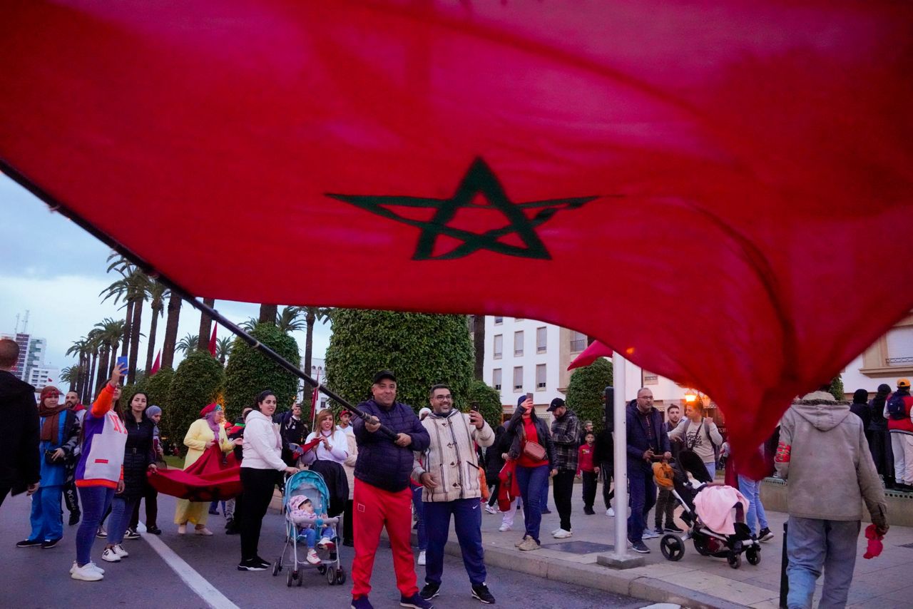 Ecstatic Moroccans celebrate World Cup victory over Portugal