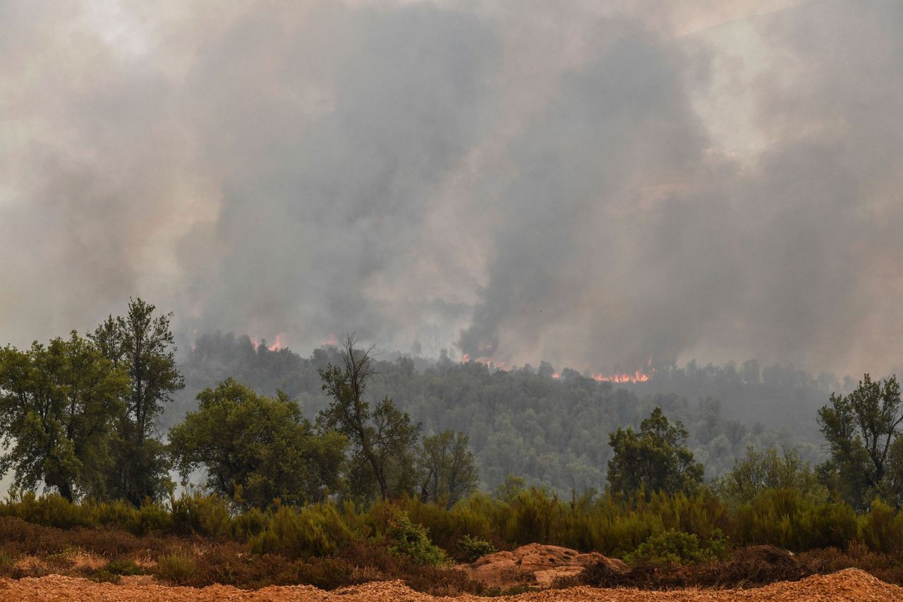 Moroccan soldiers, firefighters battle fires in the north