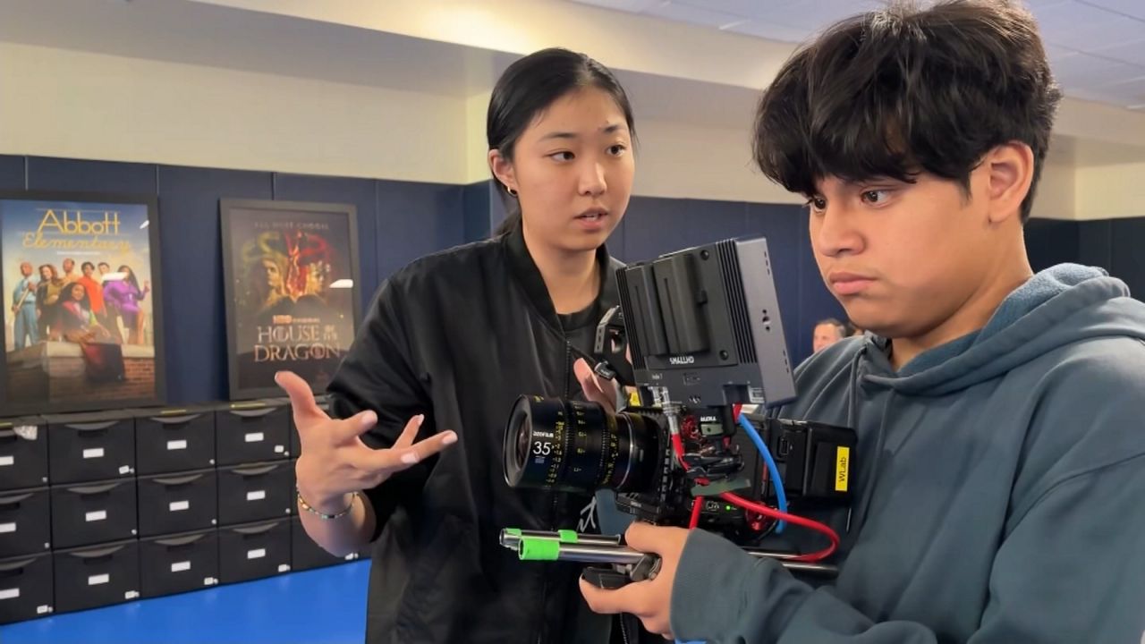 Students learn film, TV skills at new high school in Queens