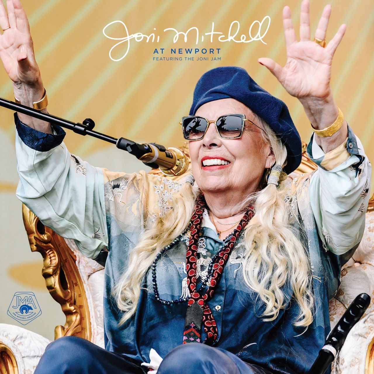 Joni Mitchell's 2022 live set at the Newport Folk Festival becomes an album