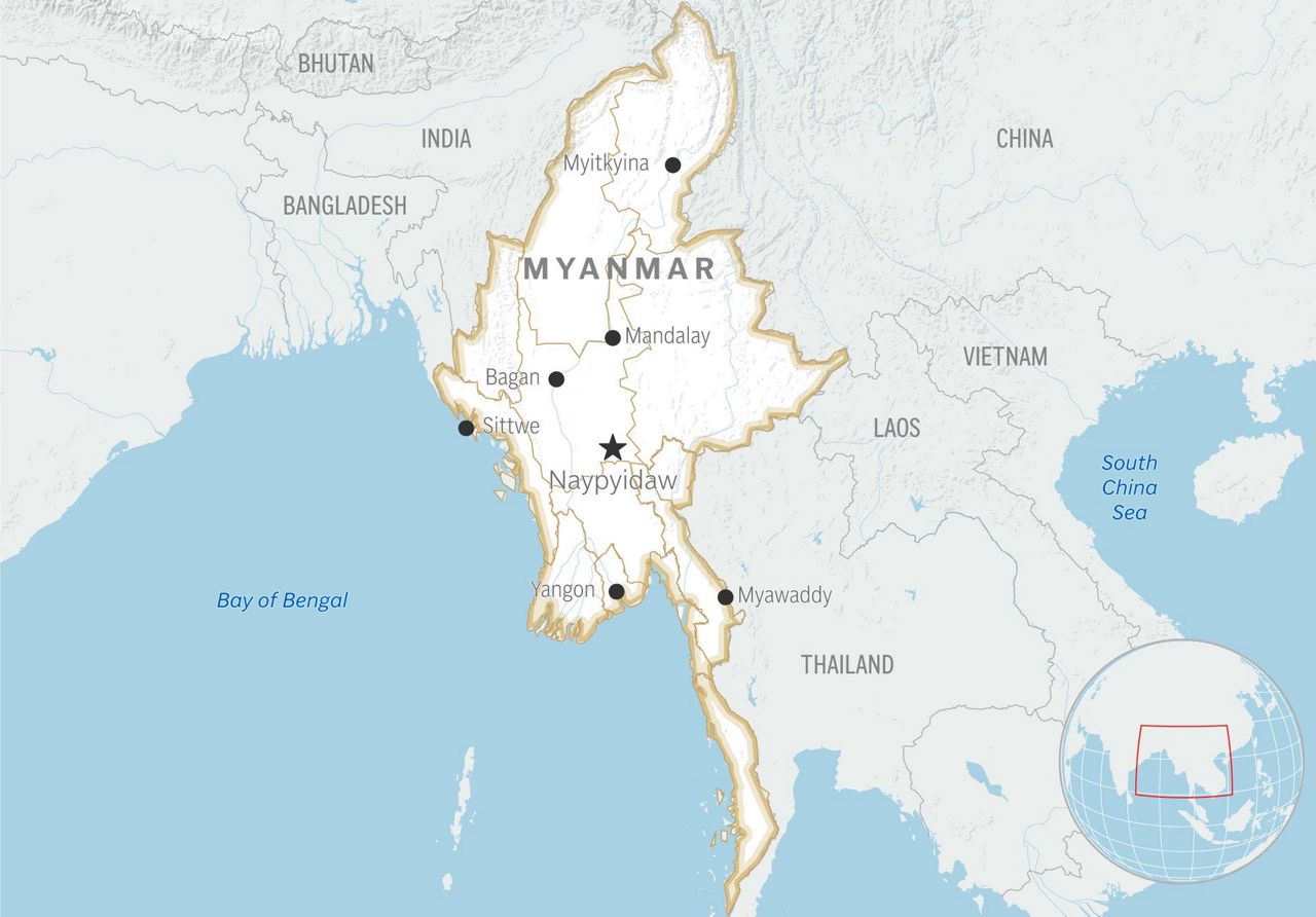 Myanmar state television broadcasts army crackdown on scam centers