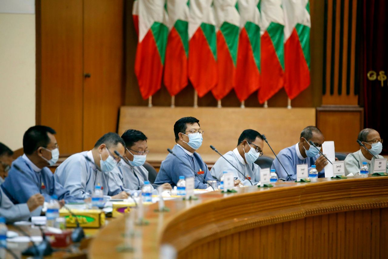 Myanmar election chief considers dissolving Suu Kyi's NLD