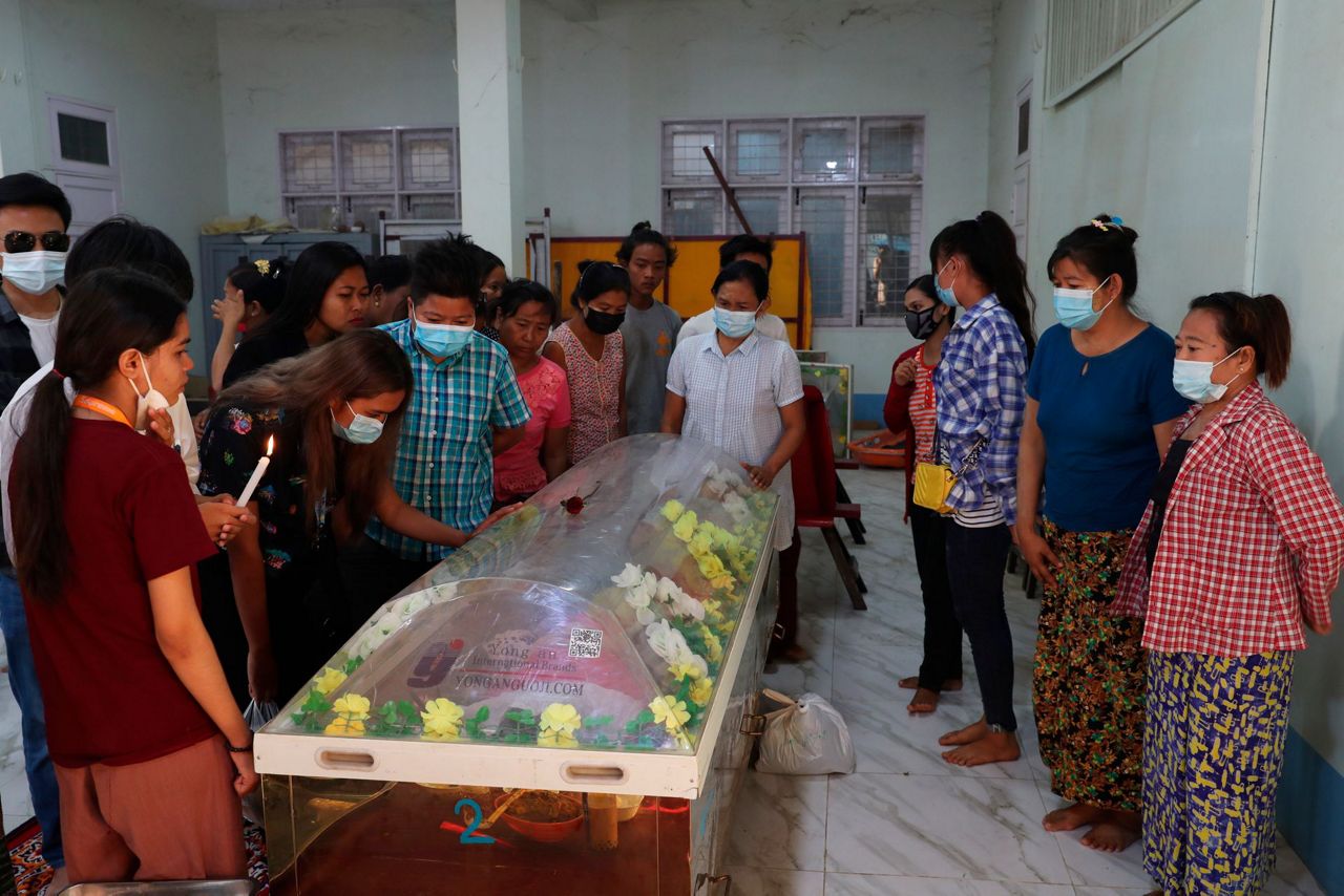 Protests, tear gas in Myanmar after UN envoy urges action