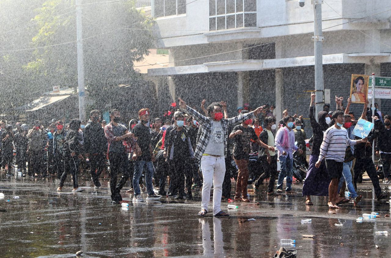 Myanmar protesters march again, defying ban on gatherings