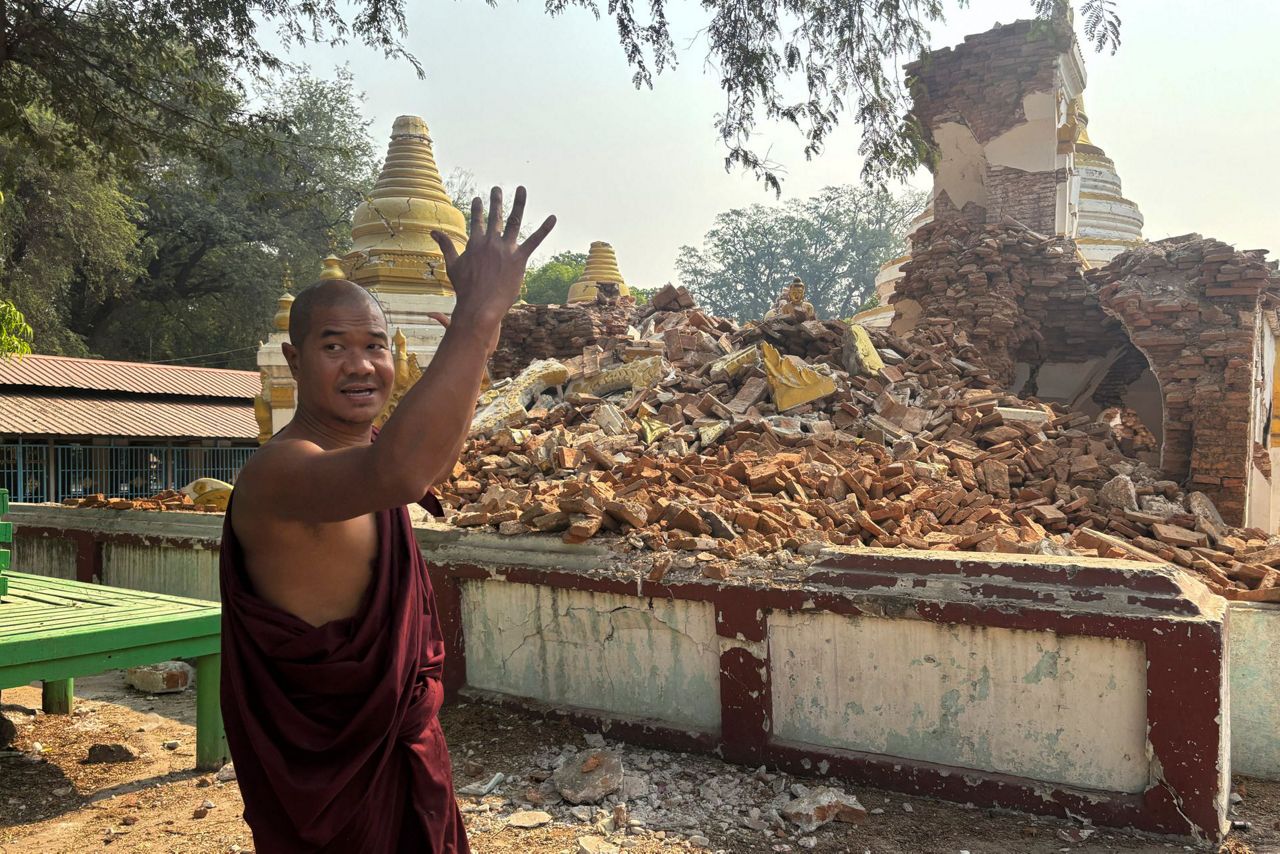 Man rescued from rubble in Myanmar's capital but hope fading of finding ...