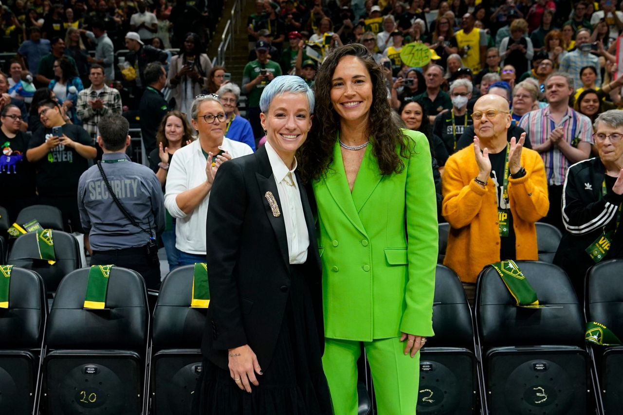 Sue Bird commands floor once more as her No. 10 retired by the Seattle ...