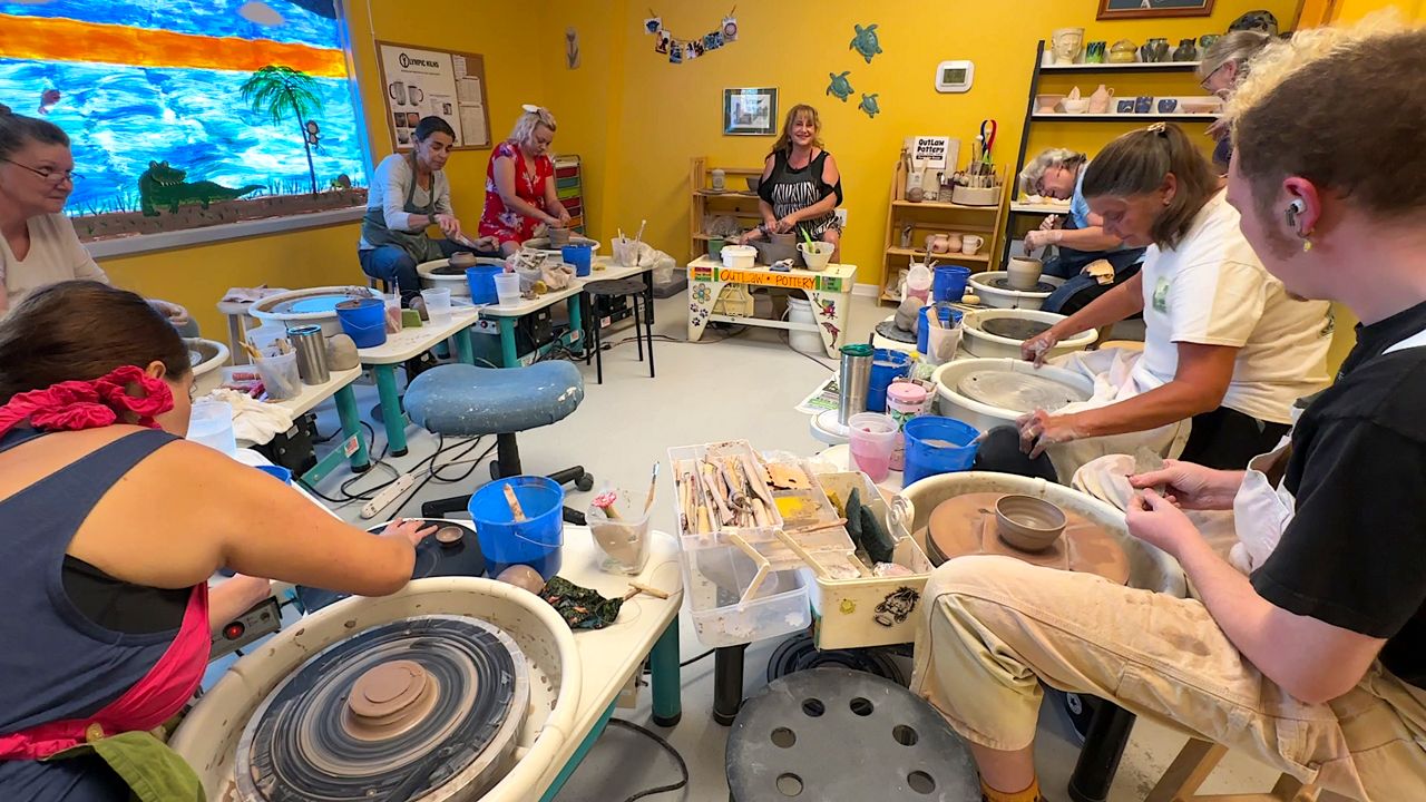 Learn how to craft clay at Outlaw Pottery classes in Cocoa