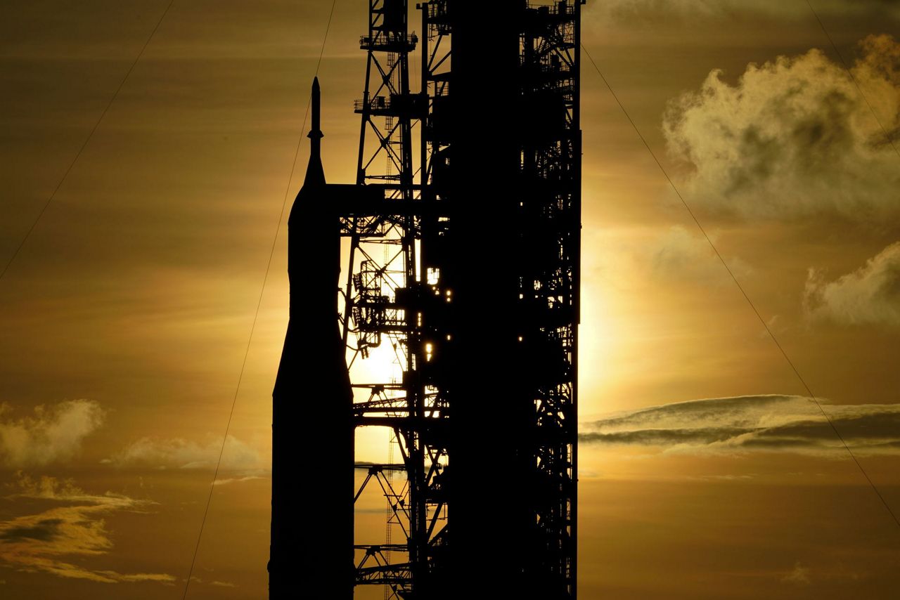 EXPLAINER: NASA tests new moon rocket, 50 years after Apollo