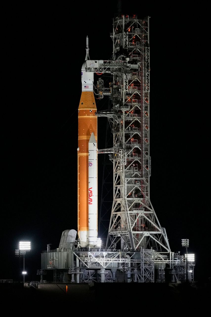 NASA targets a March launch of the moon rocket after test run reveals ...