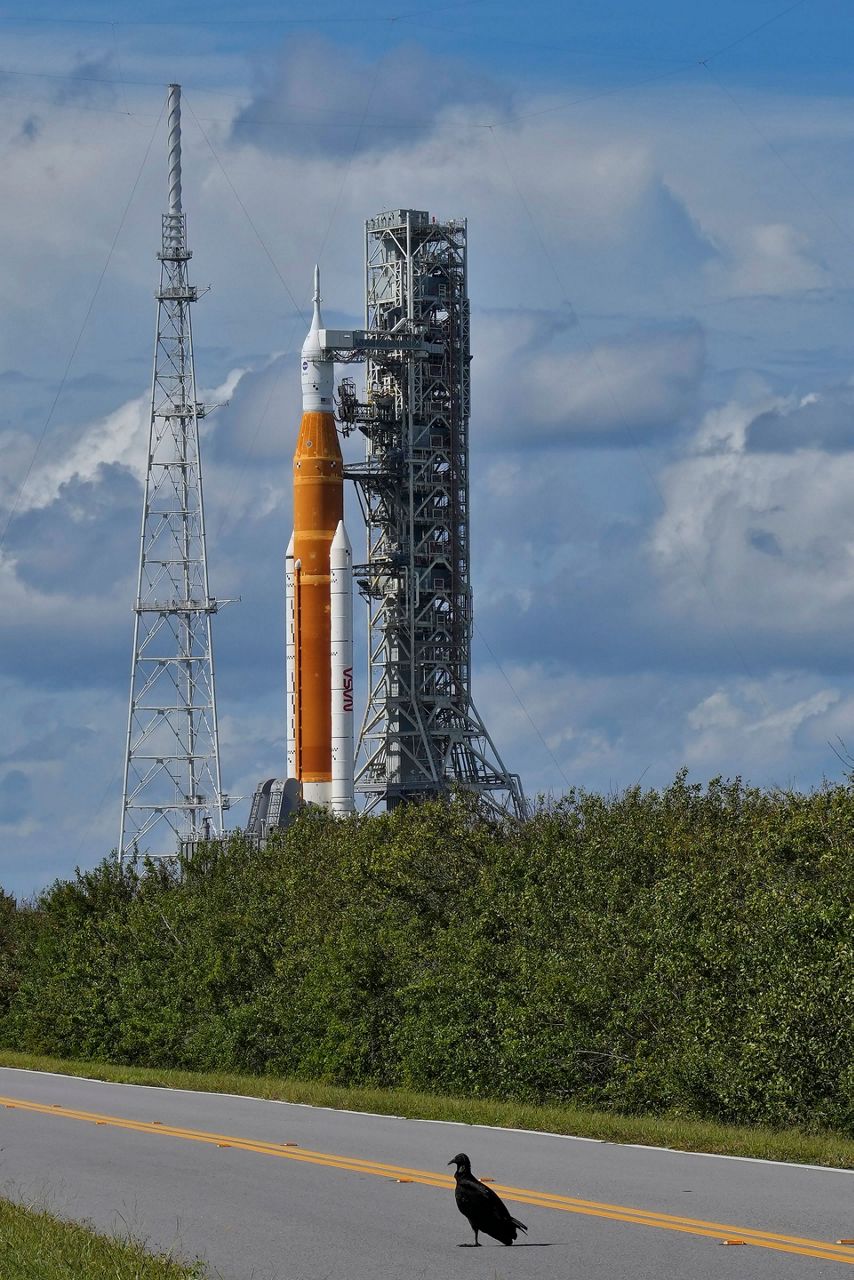 NASA: Moon rocket endured hurricane, set for 1st test flight