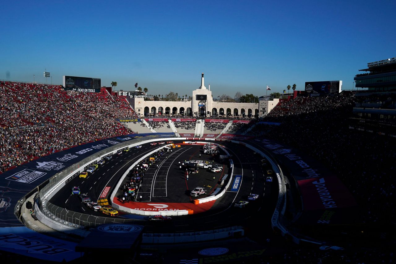NASCAR scores win with successful race inside LA Coliseum