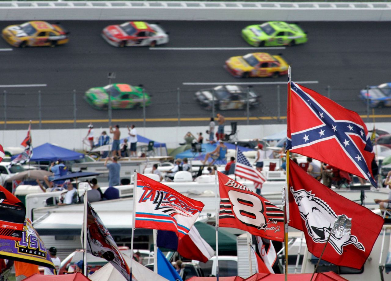 NASCAR bans Confederate flag from its races and properties